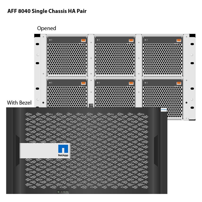 NetApp AFF8040 Dual Controller All Flash Filer Head (HA) - ECS