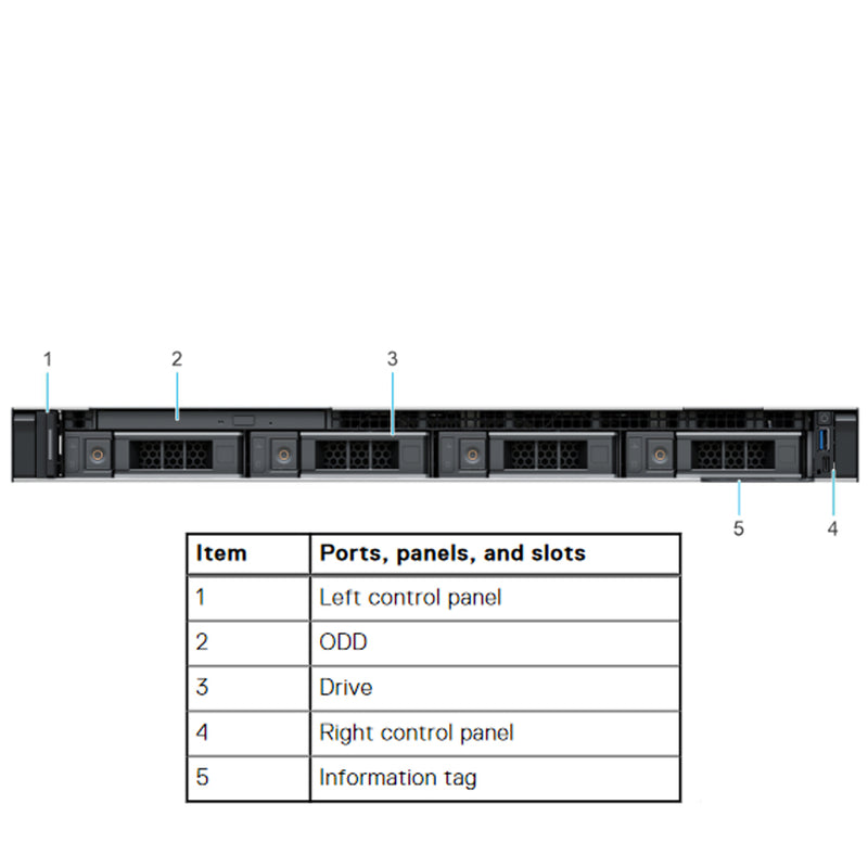 Dell PowerEdge R350 Rack Server CTO - ECS
