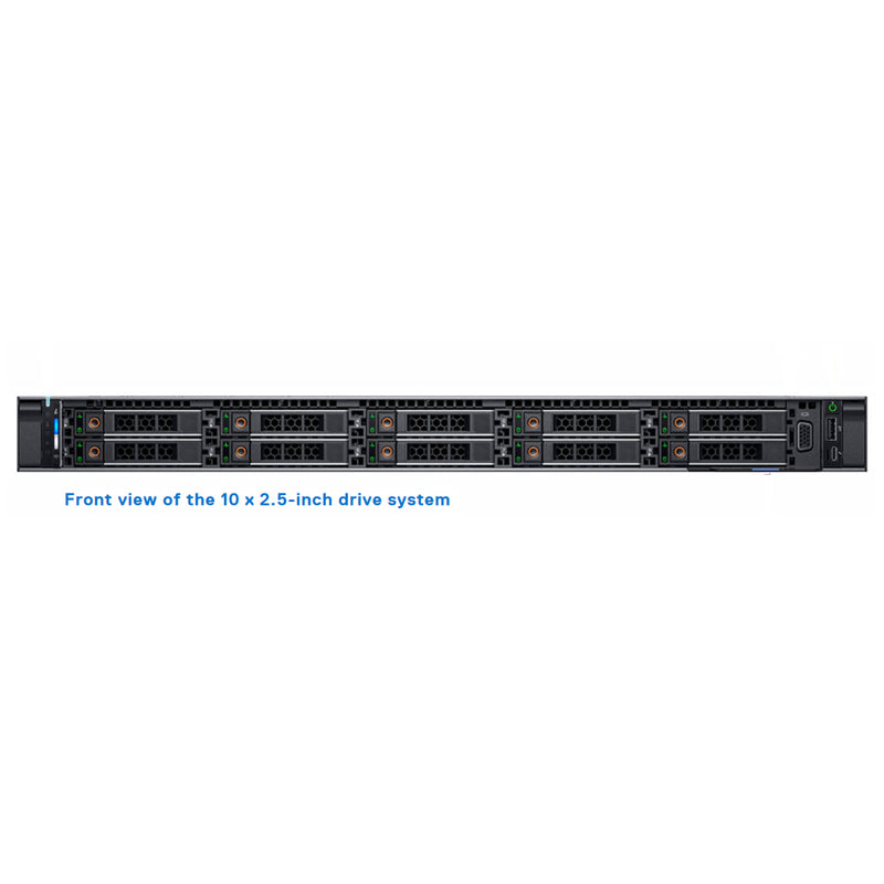 Dell PowerEdge R6525 Rack Server Chassis (10x2.5") (6x 2.5" SAS/SATA ...