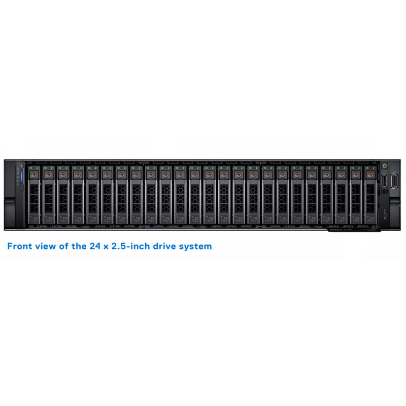 Dell PowerEdge R740xd Rack Server Chassis (24x2.5" SAS/SATA/NVMe) - ECS