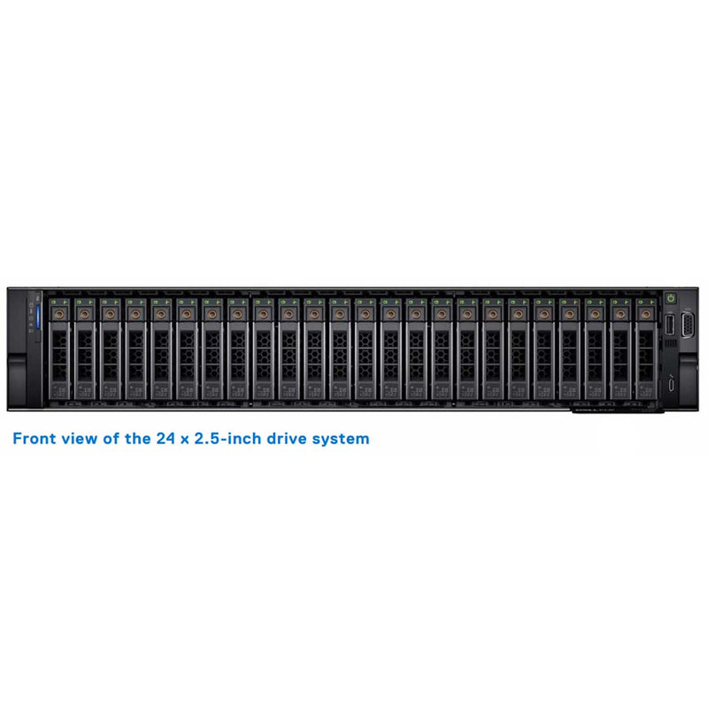 Dell PowerEdge R7415 Rack Server Chassis (24x2.5" NVMe) - ECS