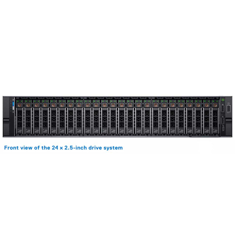 Dell PowerEdge R7425 Rack Server Chassis (24x2.5") - ECS