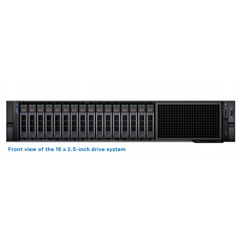 CCT9R | Dell PowerEdge R750xs Rack Server 16x 2.5" Chassis - ECS