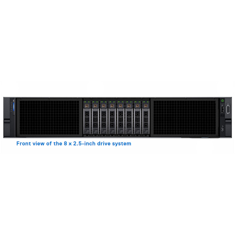 Dell PowerEdge R750xa Rack Server Chassis 8x2.5" - ECS