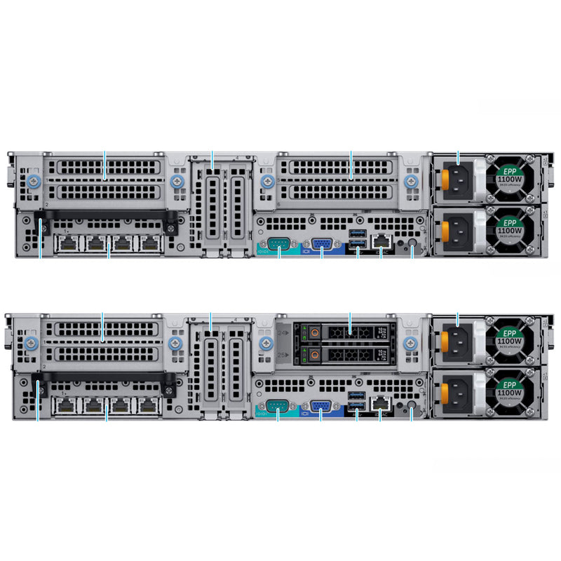 Dell PowerEdge R840 Rack Server Chassis (24x 2.5" Universal (SAS/SATA ...