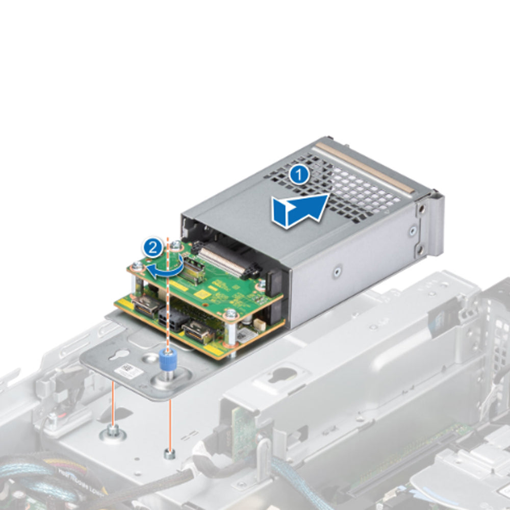 Dell PowerEdge R750xs Rear Drive Cage - ECS