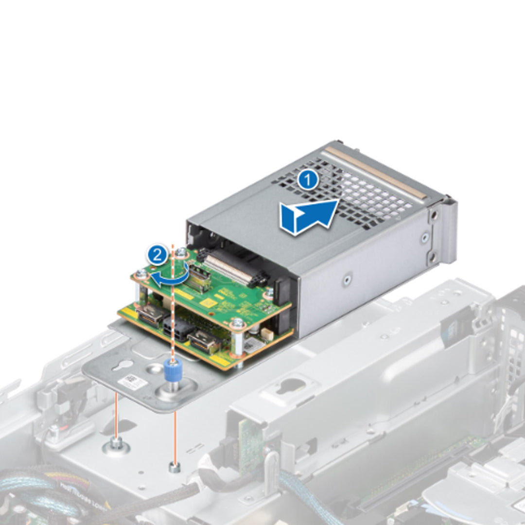 Dell PowerEdge R750xs Rear Drive Cage - ECS