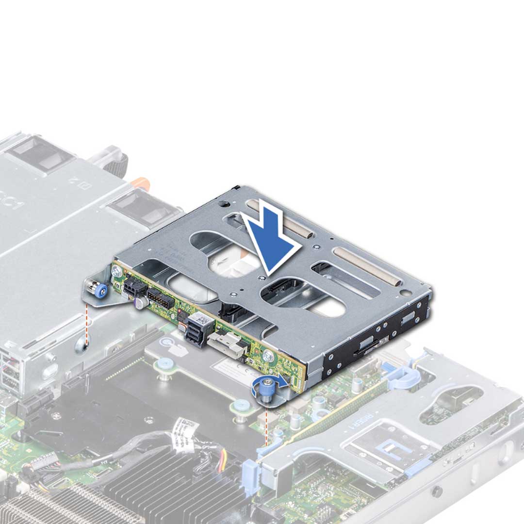 TPCDG | Dell PowerEdge R640 Rear Flex Bay SFF Backplane - ECS