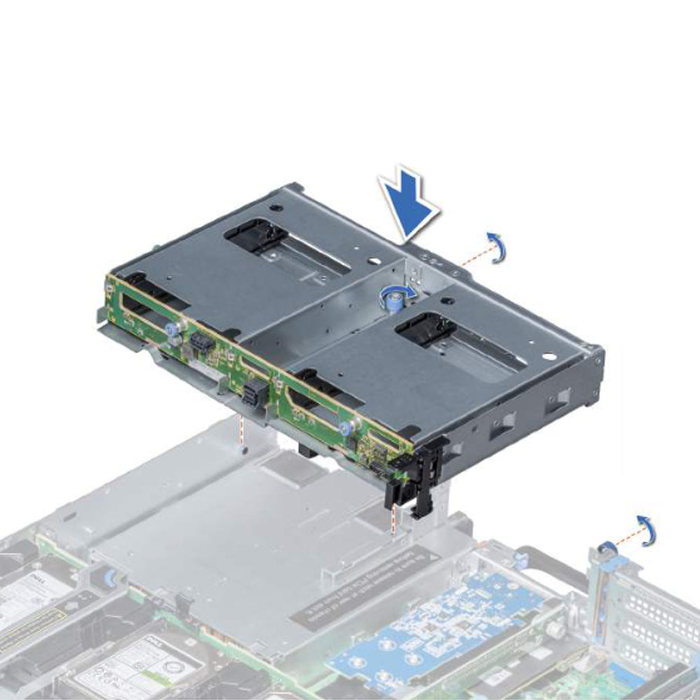 Dell PowerEdge R7425 Rear Drive Cage - ECS